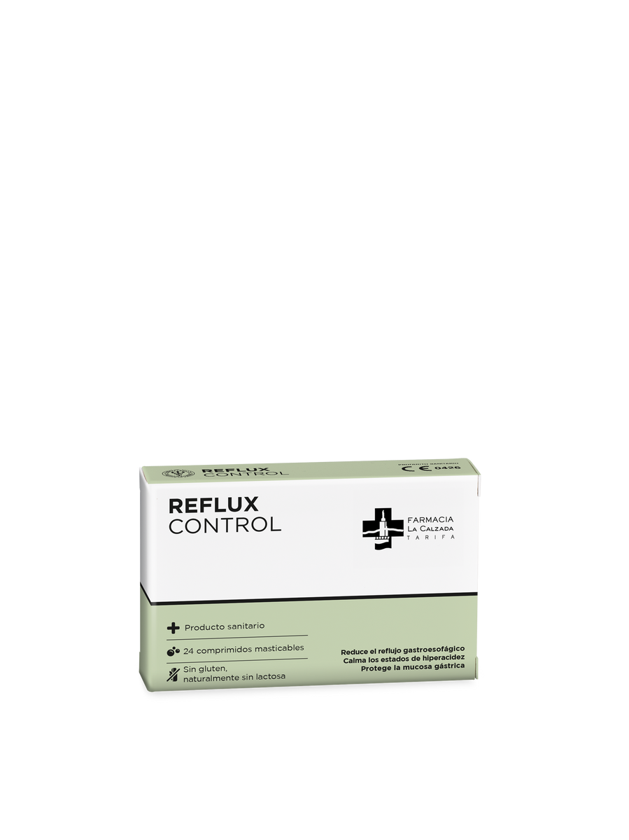 REFLUX CONTROL 24 COMPRIMIDOS MASTICABLES – Farmacia La Calzada Tarifa